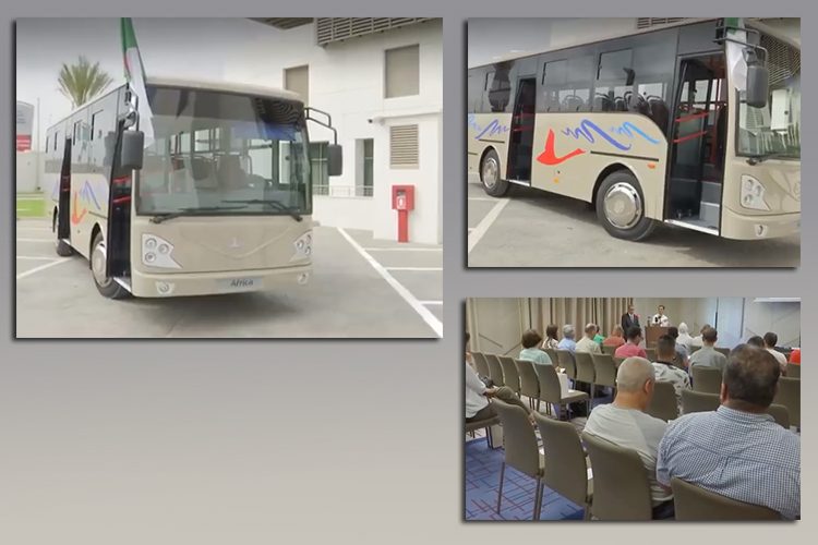 "Africa", premier bus algérien avec un taux d’intégration de 65% ...