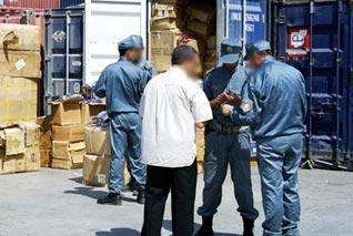 Customs officers involved in the destruction of evidences related to ...