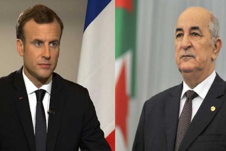 President Tebboune Receives Phone Call From French President Macron ...