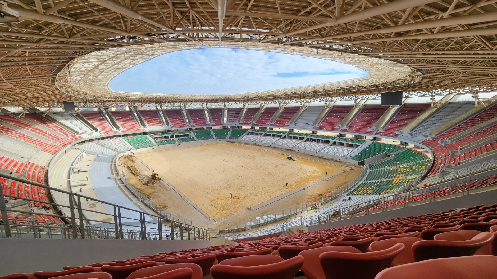 إلى أين وصلت أشغال ملعب الدويرة..؟ (صور) – الشروق أونلاين