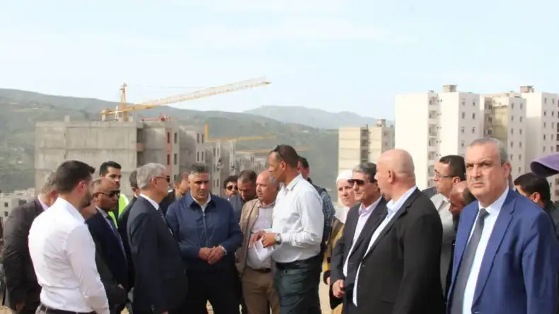 Le ministre de l'Habitat inspecte le site AADL "Haouch Errih" – الشروق ...